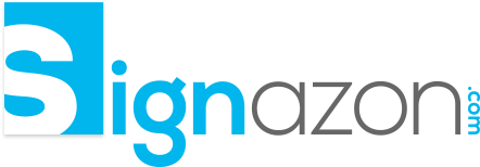 Custom Signs, Decals and Banners | Signazon.com